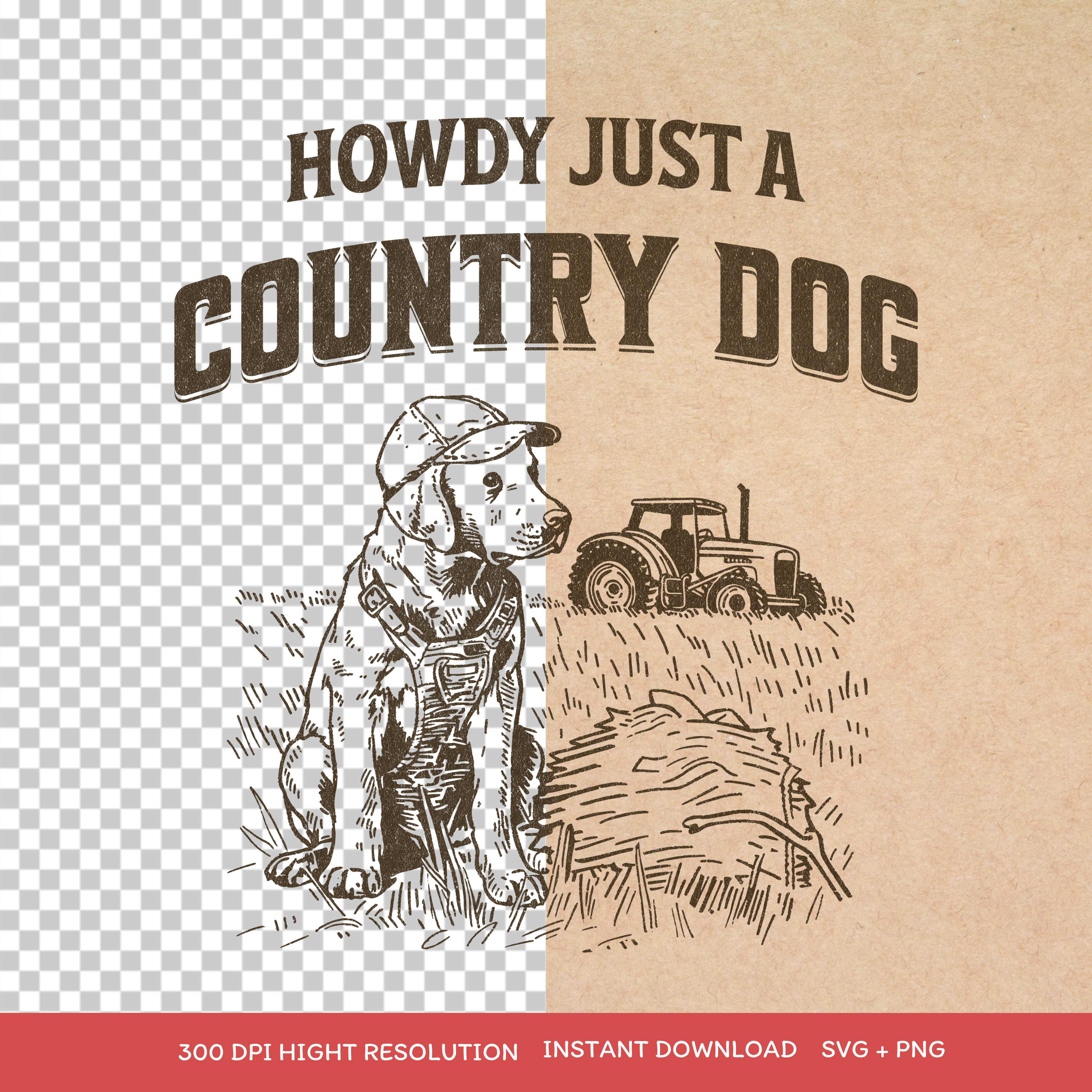 Country Boy PNG SVG for Farming and Tractor Enthusiasts, Farm Life ...
