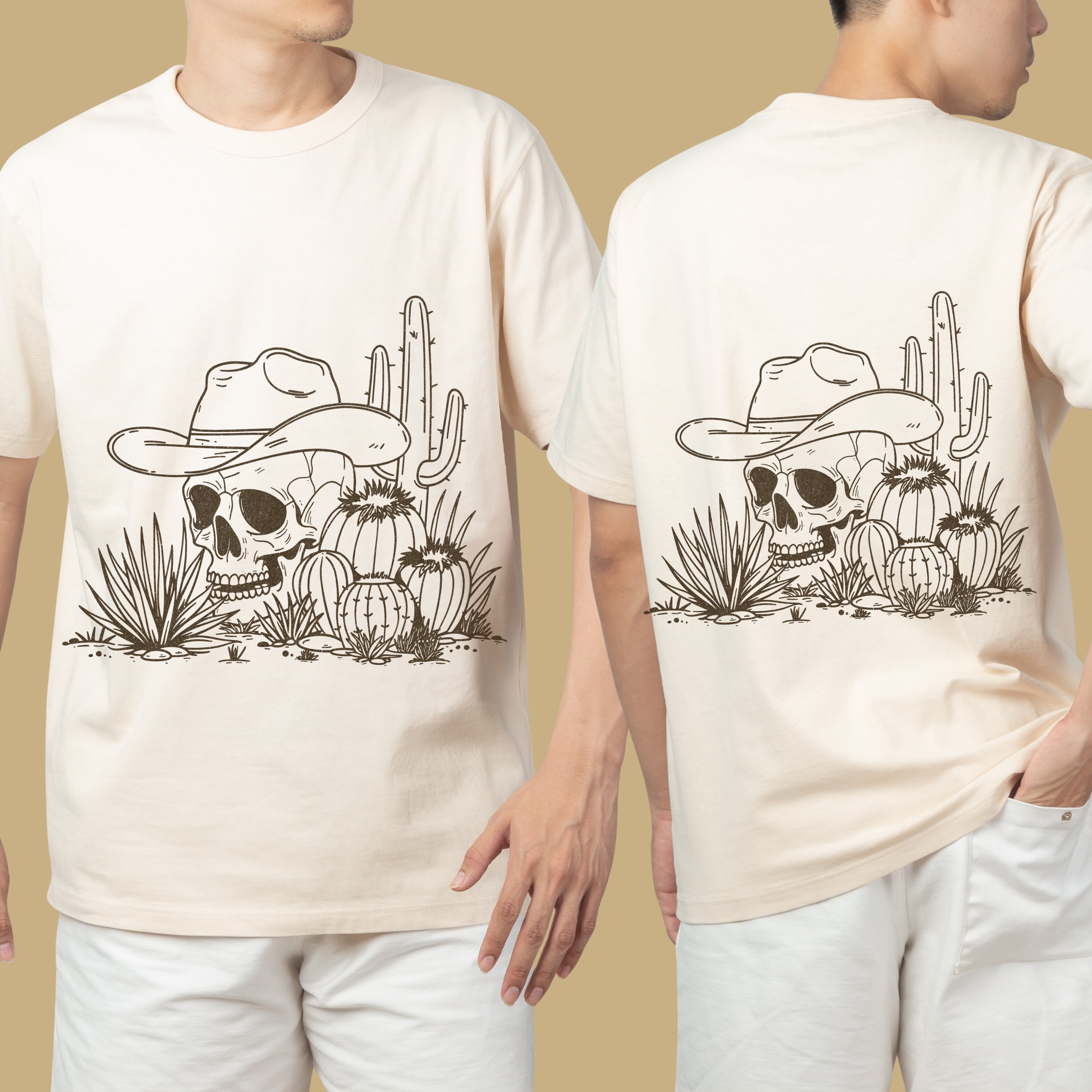 Skeleton Cowboy SVG PNG, Western Skeleton Clipart, Ghostly Cowboy ...