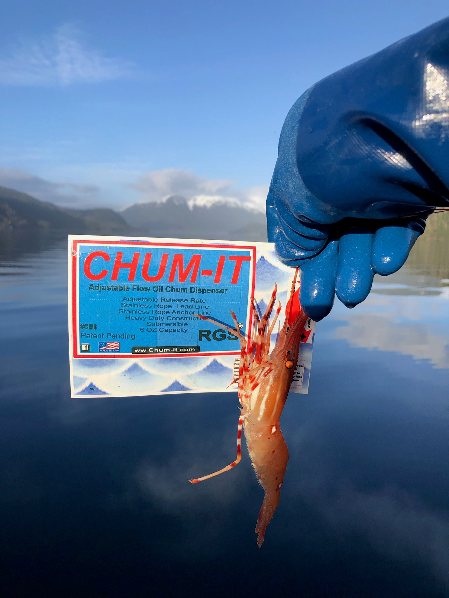 Chum It 16 Oz Submersible & Adjustable Liquid Chum Release Rate ...