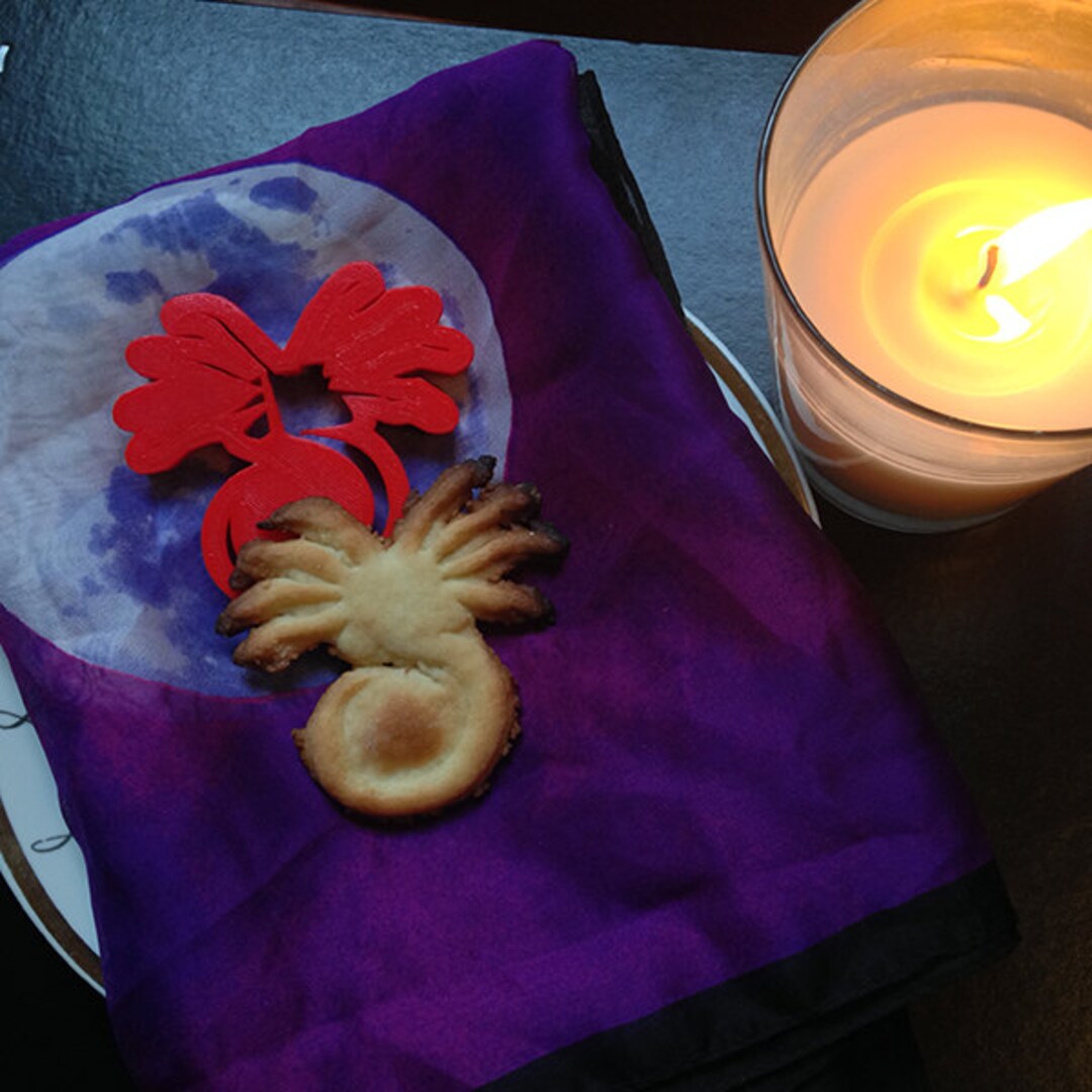 3d Printed Alien Face Hugger Cookie Cutter - Etsy