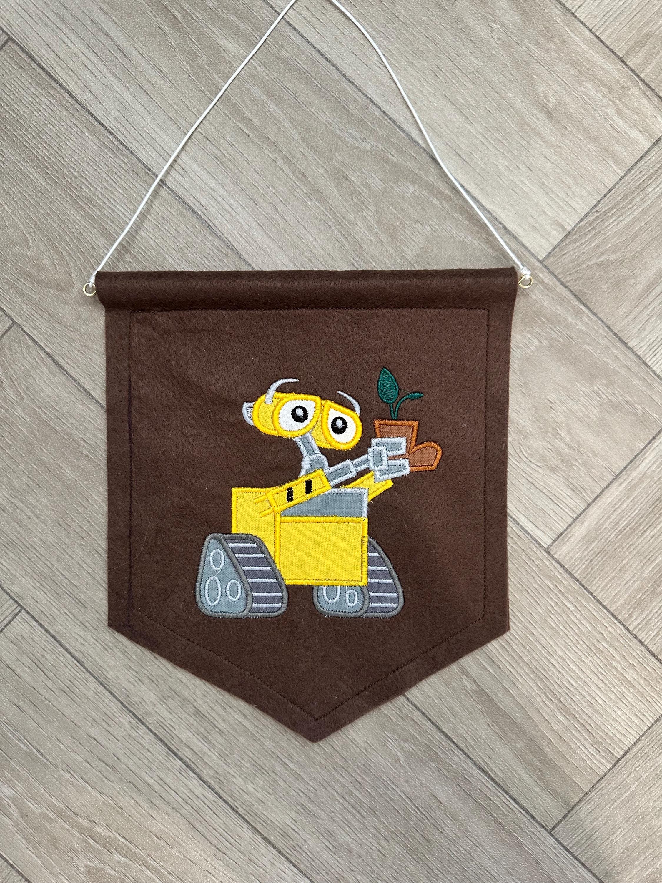 Large ‘wall-e’ Space Robot Felt Wall Hanging, Nursery/children’s Decor ...