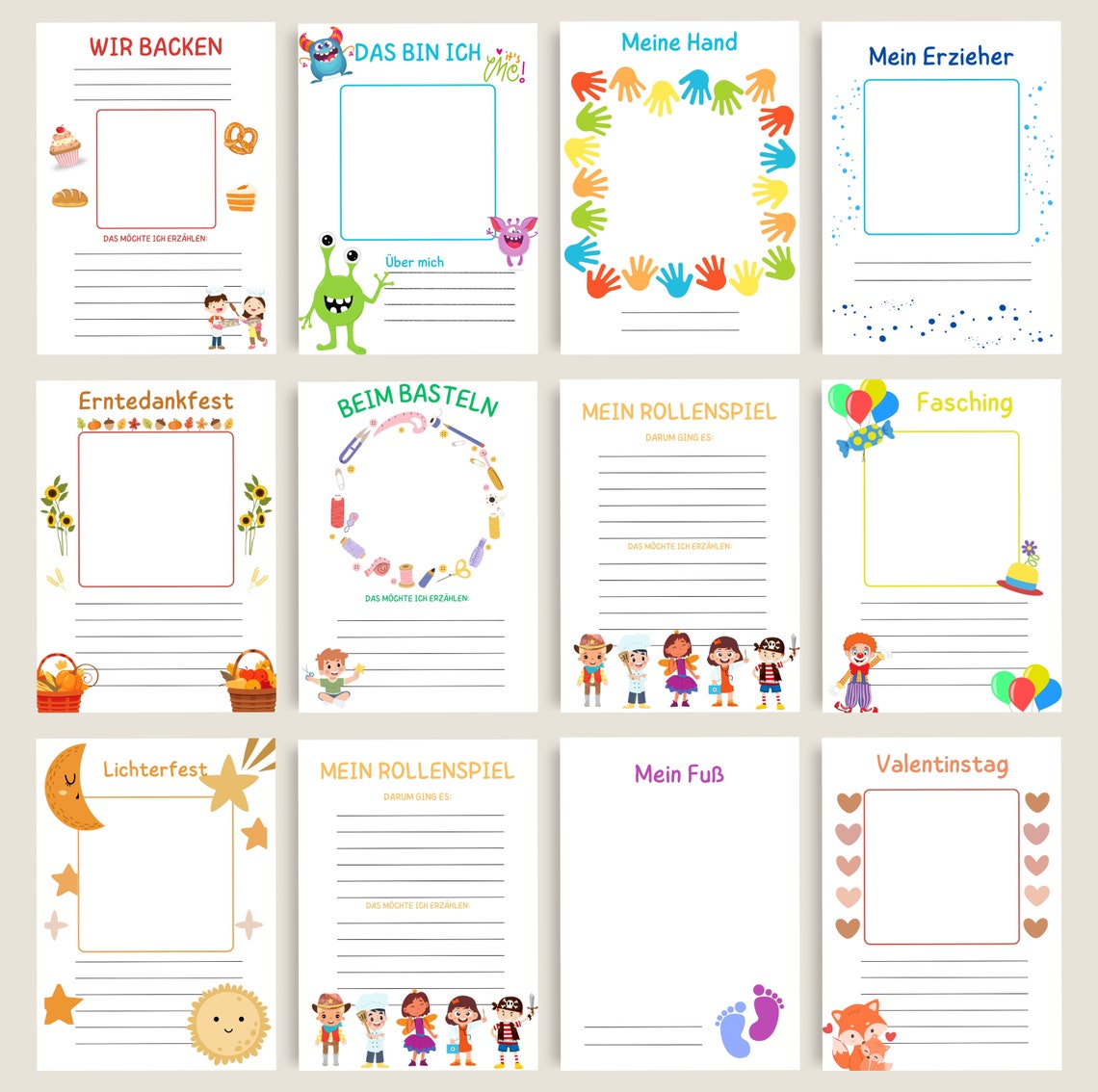 Kindergarten Profile, Daycare Profile, Crèche Profile, Kindergarten ...