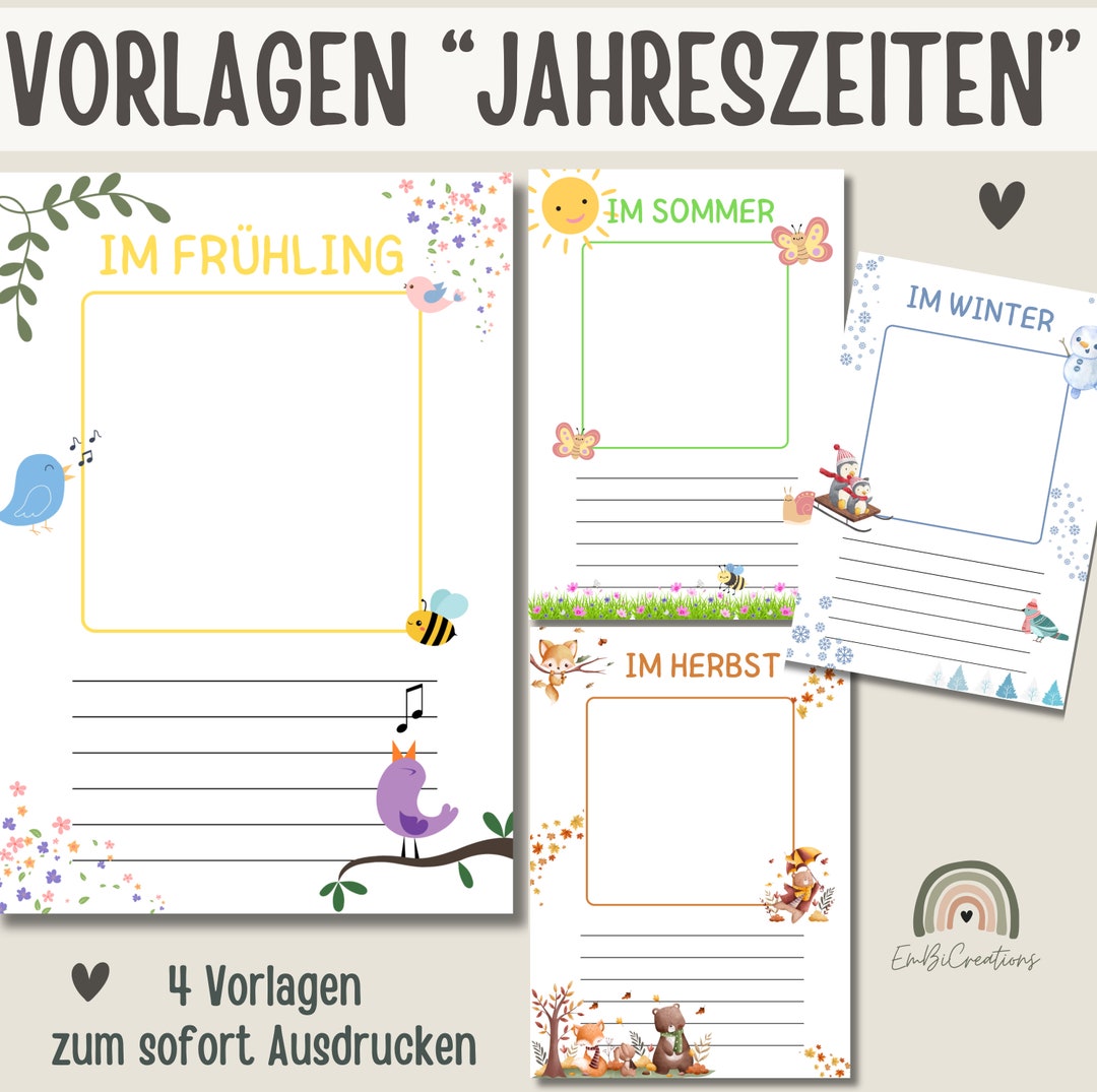 Portfolio Template Day Care Summer Portfolio Templates Kindergarten ...