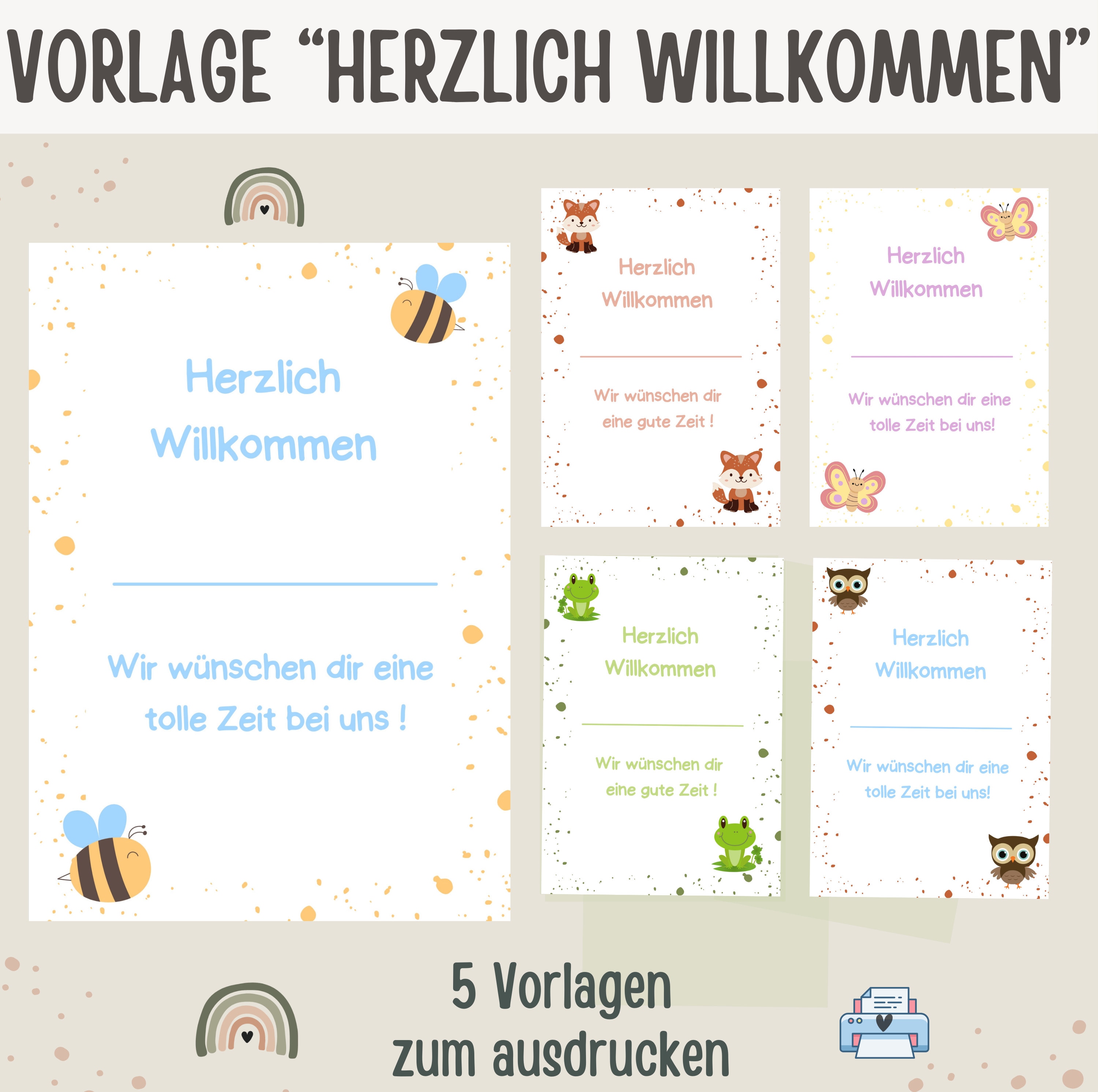 Abschied Krippe Vorlage | Portfolio Vorlagen Kita | Portfolio Vorlagen ...