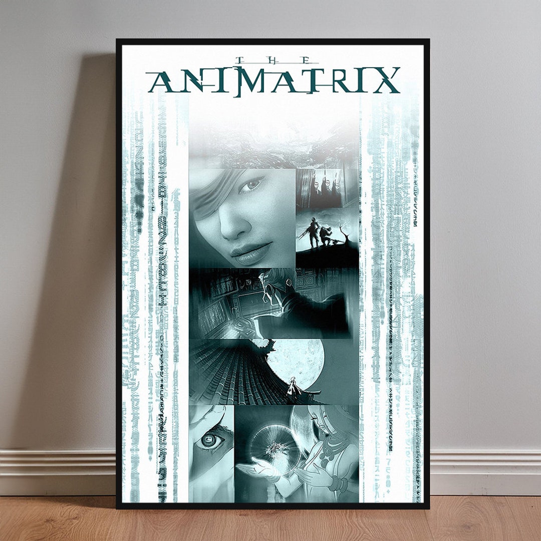 The Animatrix Animated Matrix Sci-fi Poster Film Fan Collectibles ...
