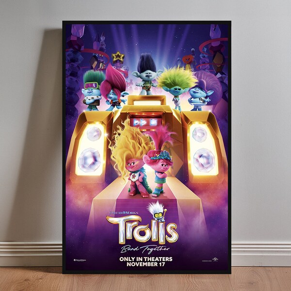 Trolls Poster - Etsy