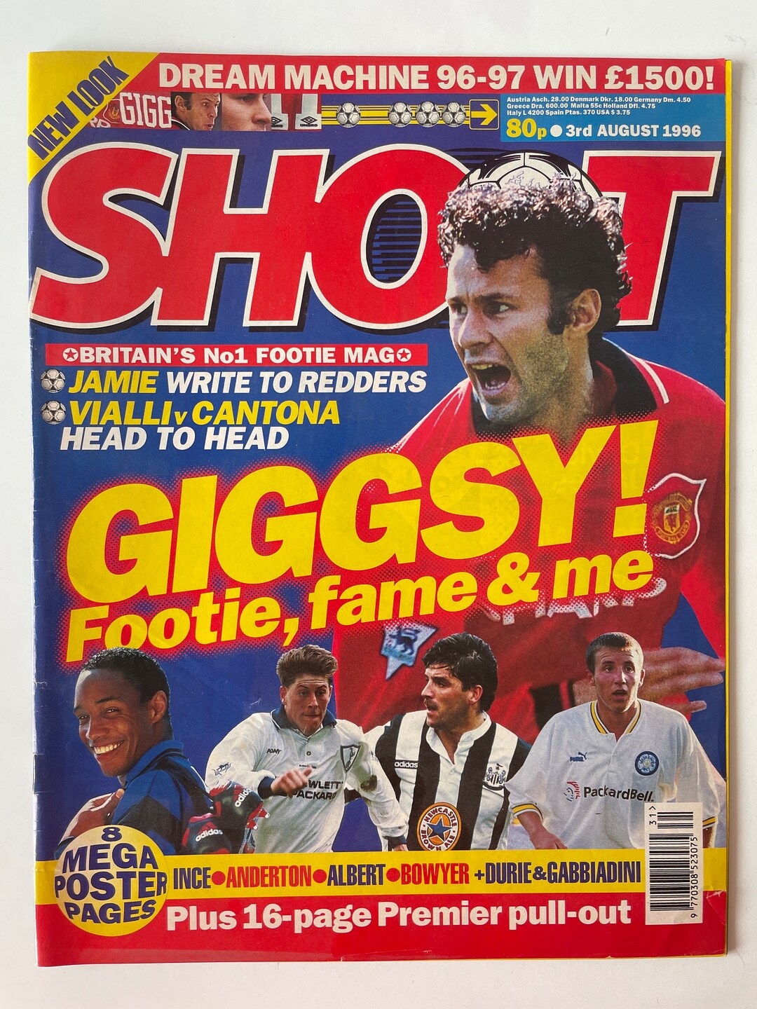 Shoot Magazine 08/03/1996 Without Posters - Etsy