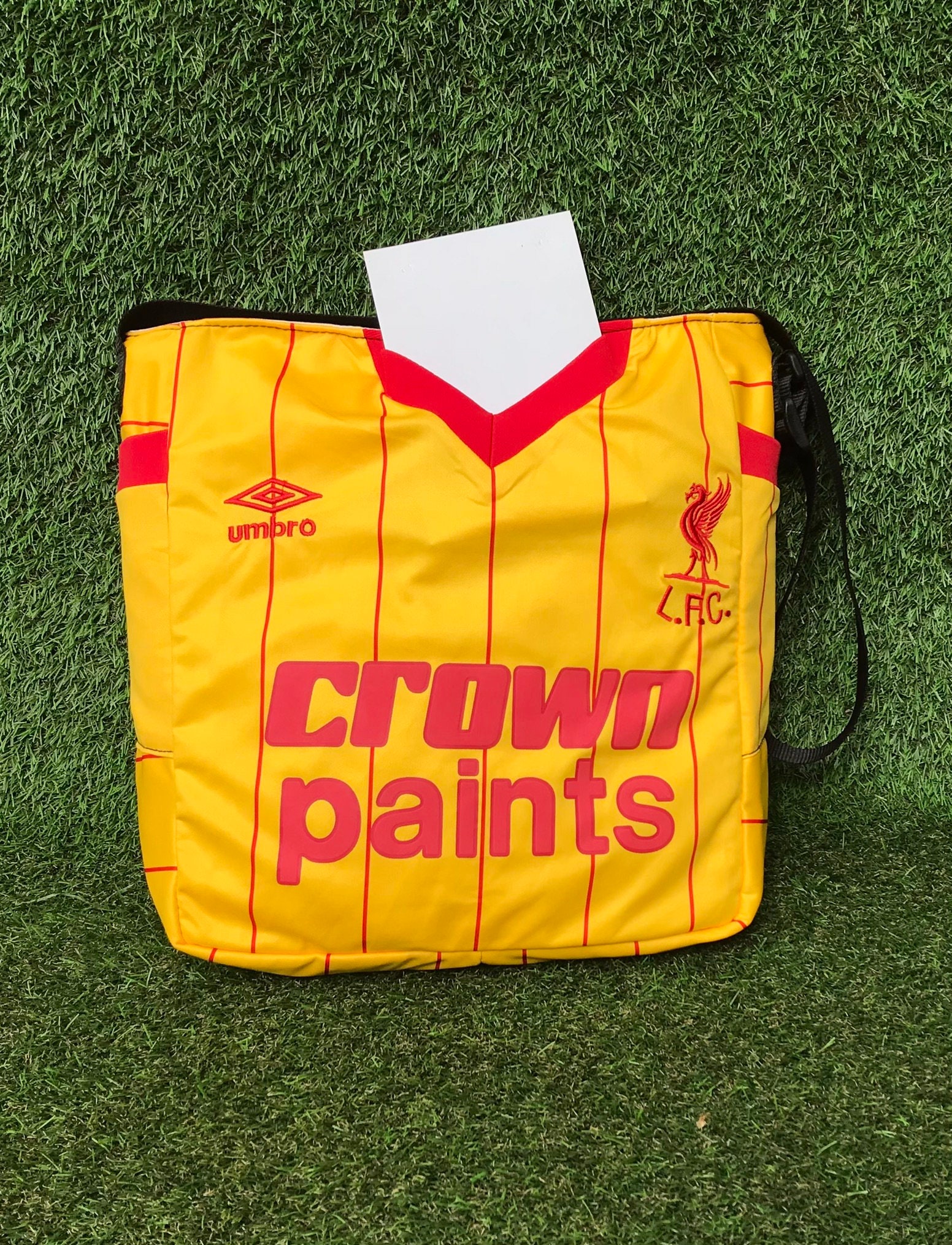 Vintage 1981-84 Liverpool FC Shirt Tote Bag Crossbody Handmade and ...