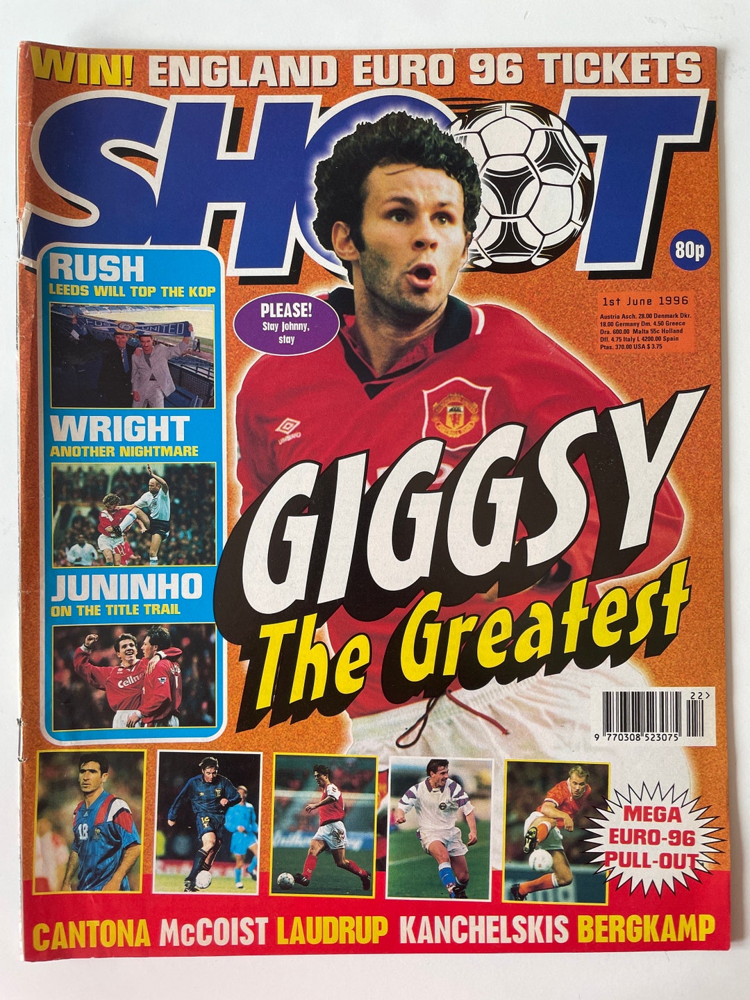 Shoot Magazine 06/01/1996 Without Posters - Etsy