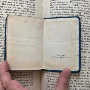 Vintage 1960s Blue Leather New York World's Fair Pocket Address Book - Etsy