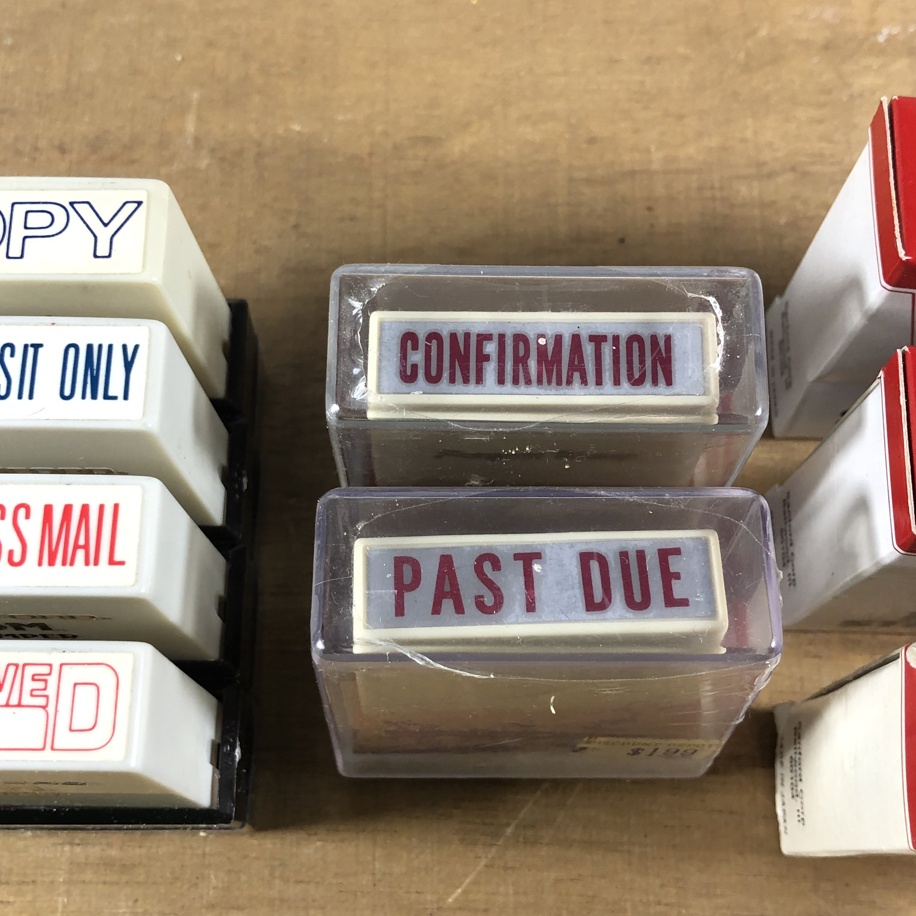 Your Choice Vintage Pom Stamp Self Inking Stamps Fragile - Etsy