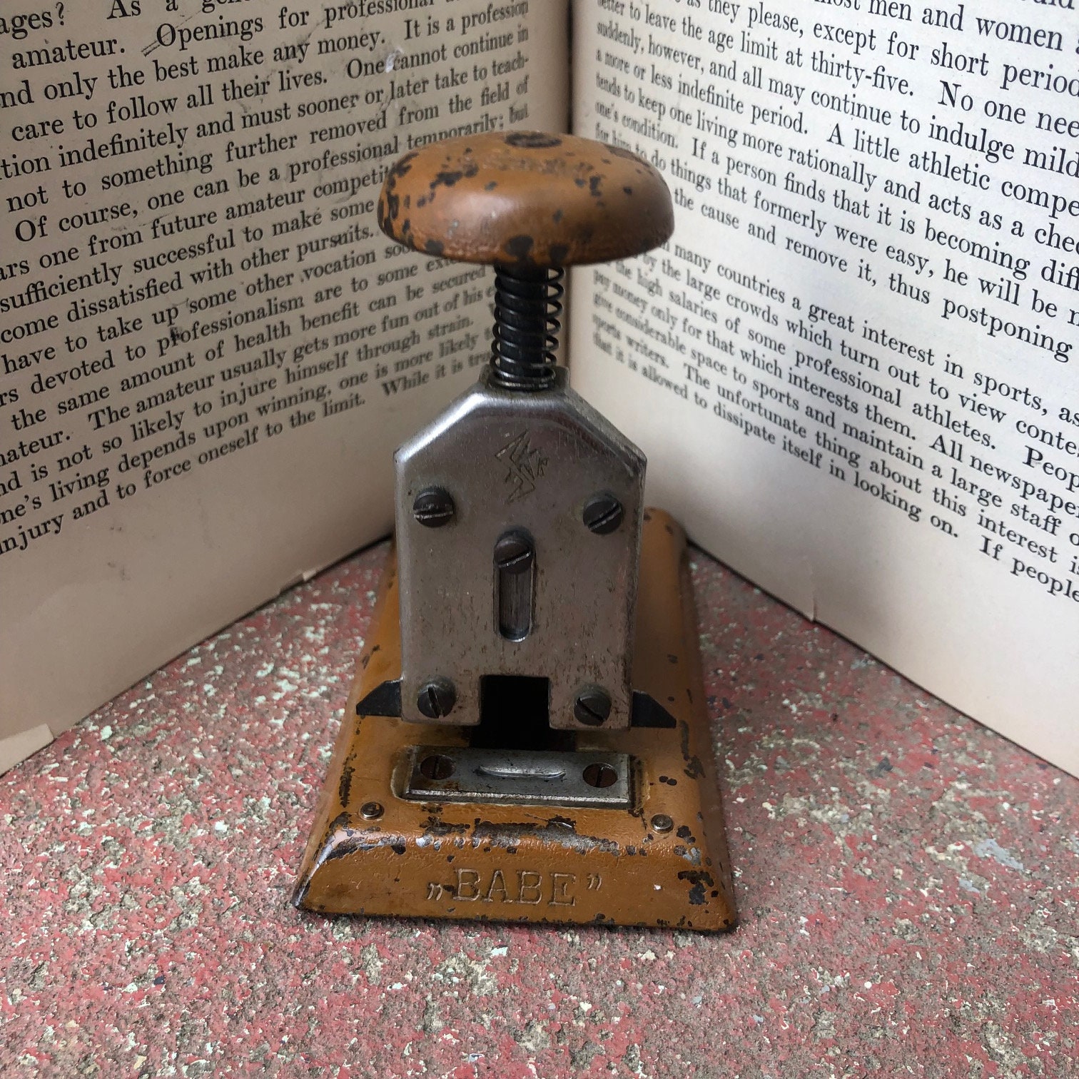 Antique 'babe' Parrot Speed Fastener Stapler - Etsy