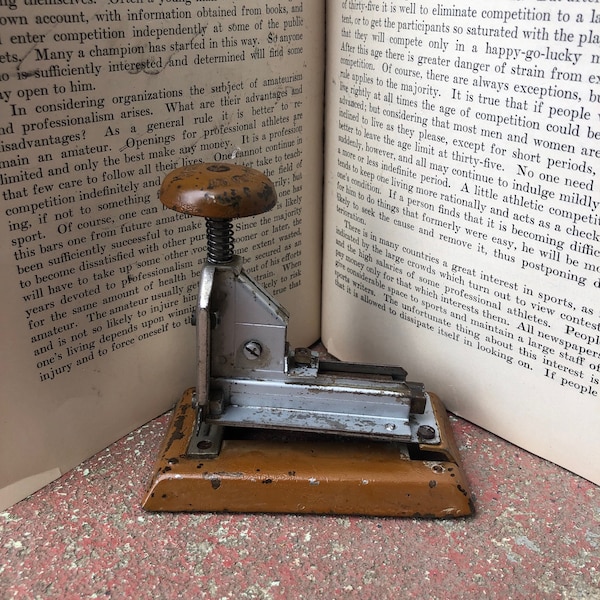 Antique Stapler - Etsy