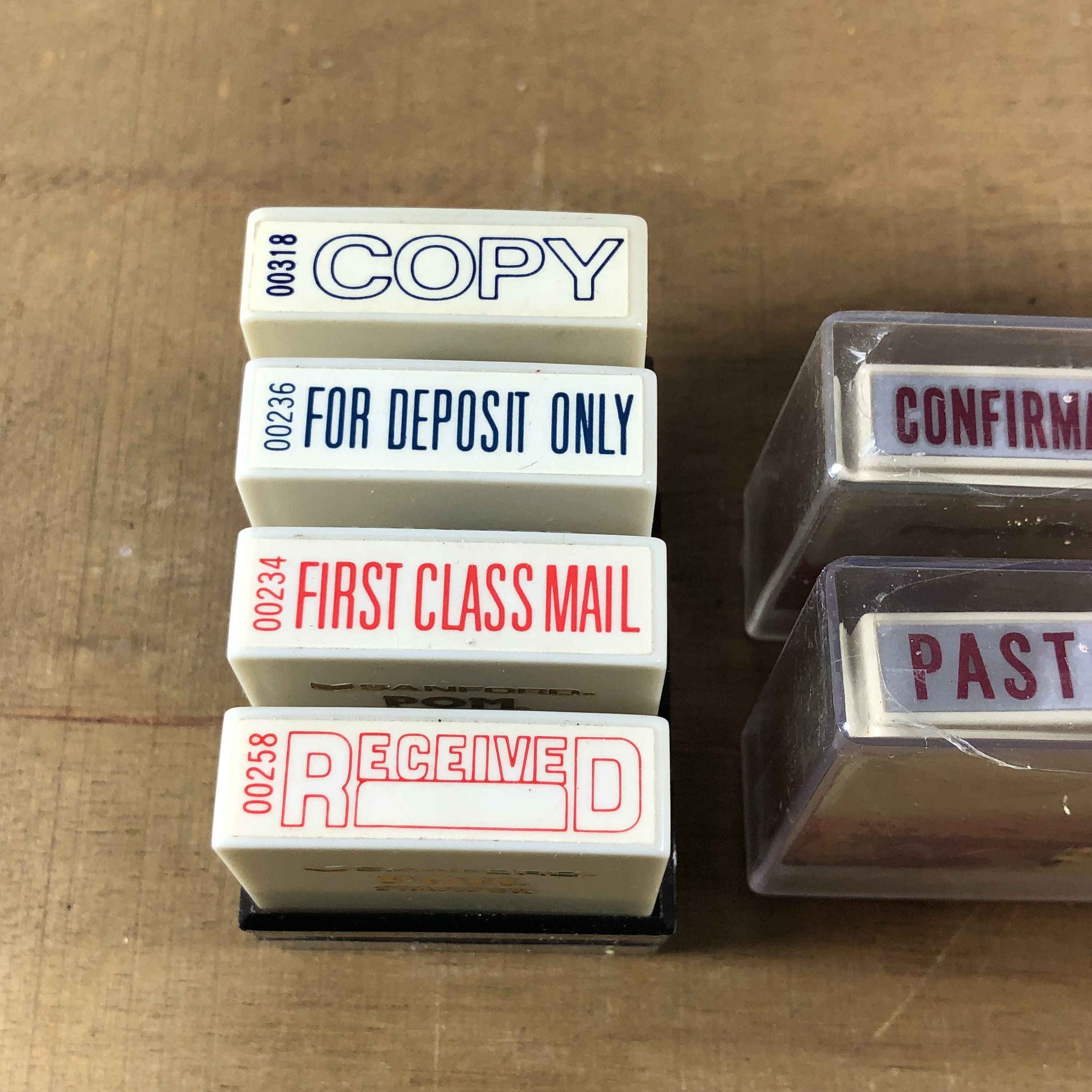 Your Choice Vintage Pom Stamp Self Inking Stamps Fragile - Etsy