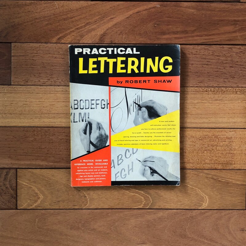 Vintage Lettering - Etsy