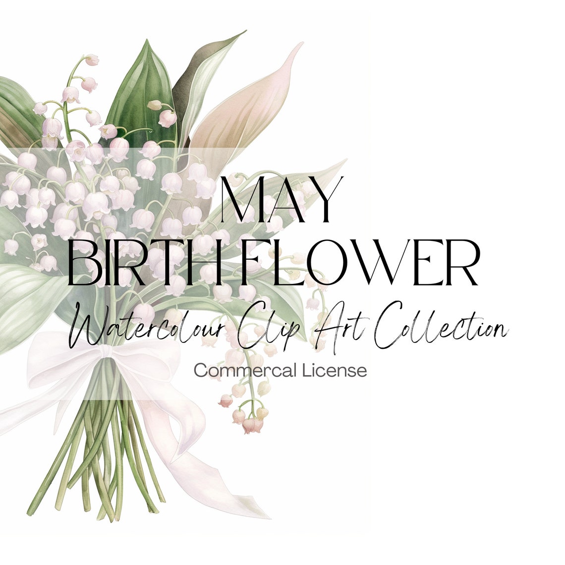 May Birth Flower Birth Flower Clip Art Collection Floral Clip Art High ...