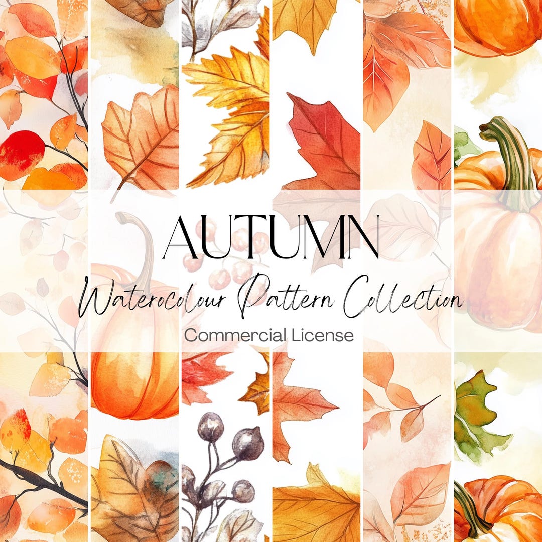 20 Autumn Digital Paper | Fall Digital Paper, Digital Paper, Fall Theme ...