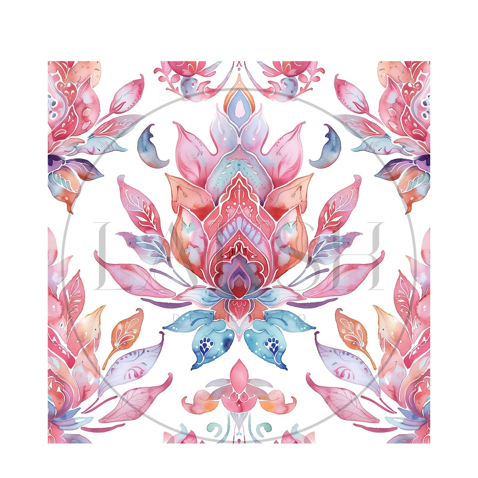 20 Indian Inspired Tile Pattern, Indian Digital Paper, Indian Pattern ...