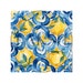 Amalfi Tile Pattern, Blue, Yellow, and Lemon Digital Paper (PNG) - Etsy