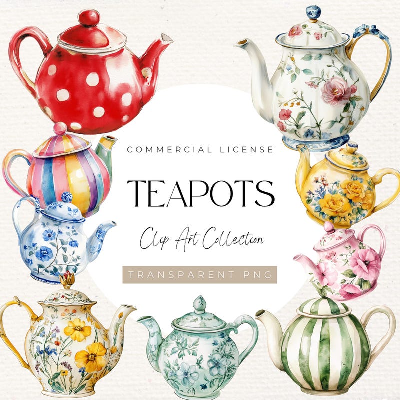 Morning Tea Clip Art - Etsy Australia