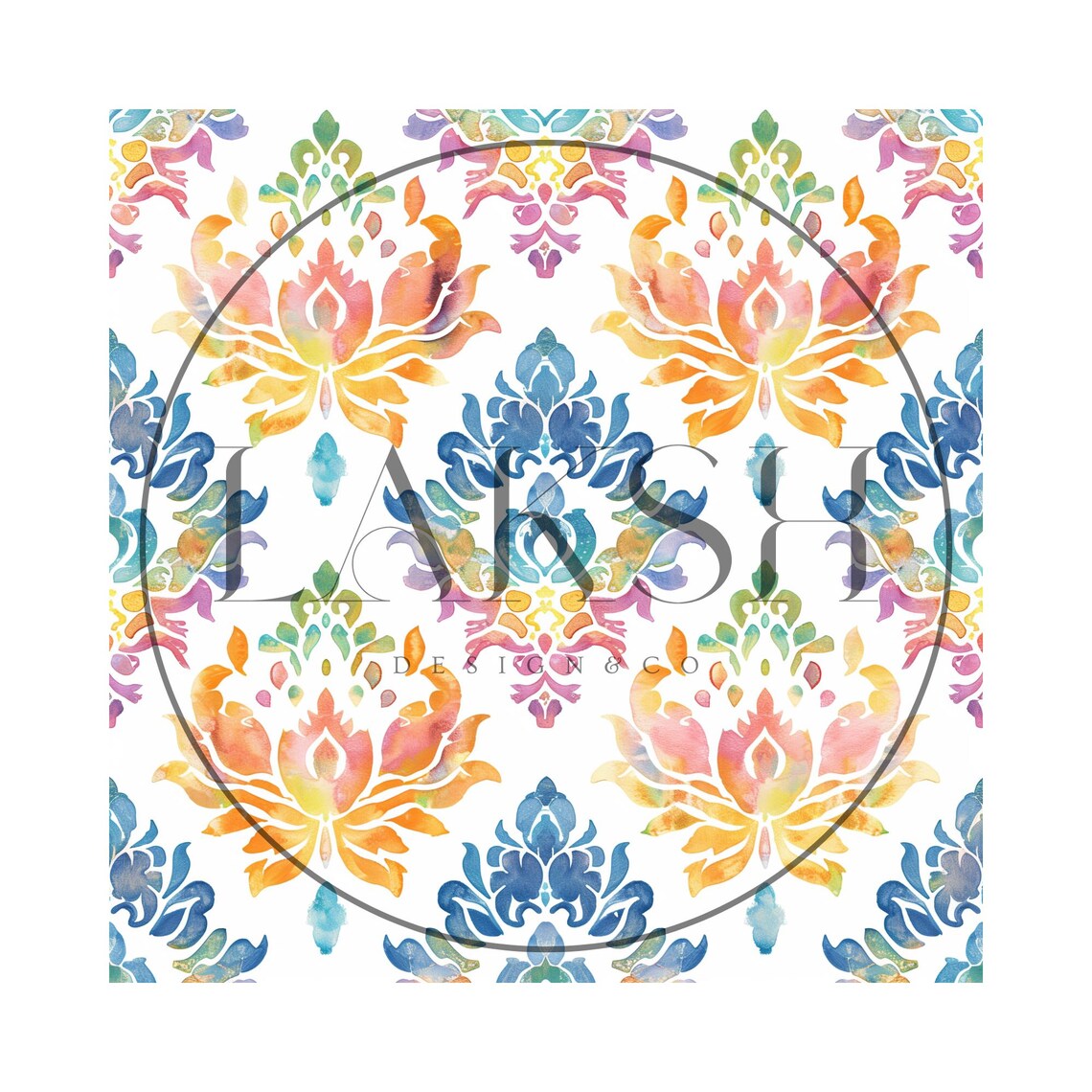 20 Indian Inspired Tile Pattern Collection, Colourful Indian Pattern ...