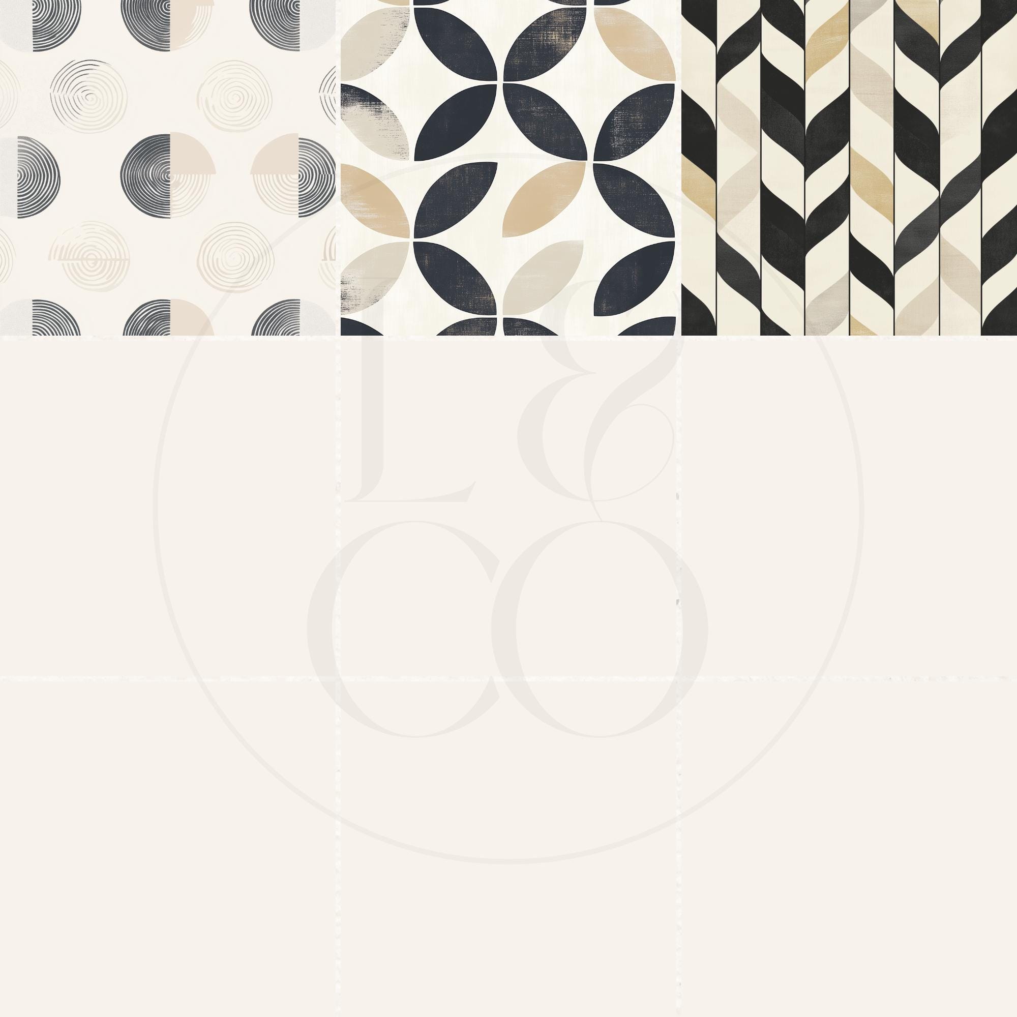 Scandinavian Digital Paper Pack – Neutral Tones, Nordic Backgrounds ...