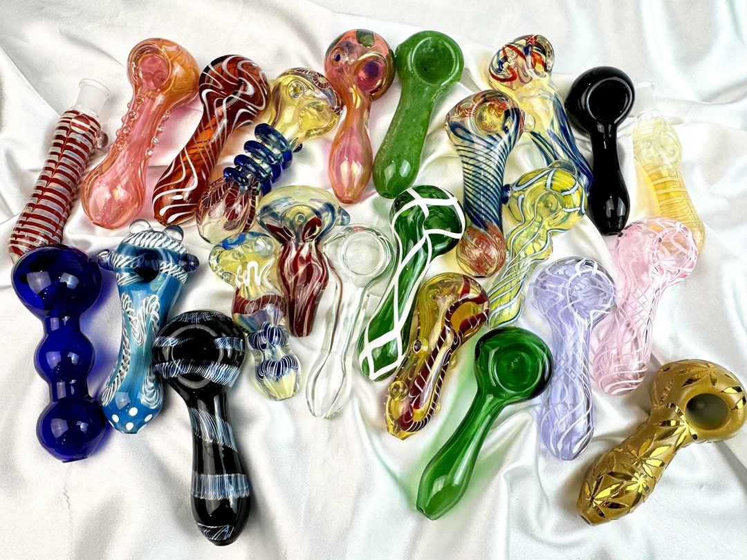 Mystery Glass Pipes Glass Pipe Blind Box Pipe Hand Blown Mystery - Etsy