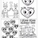 PDF Printable Digital Coloring Book Valentines Day - Etsy