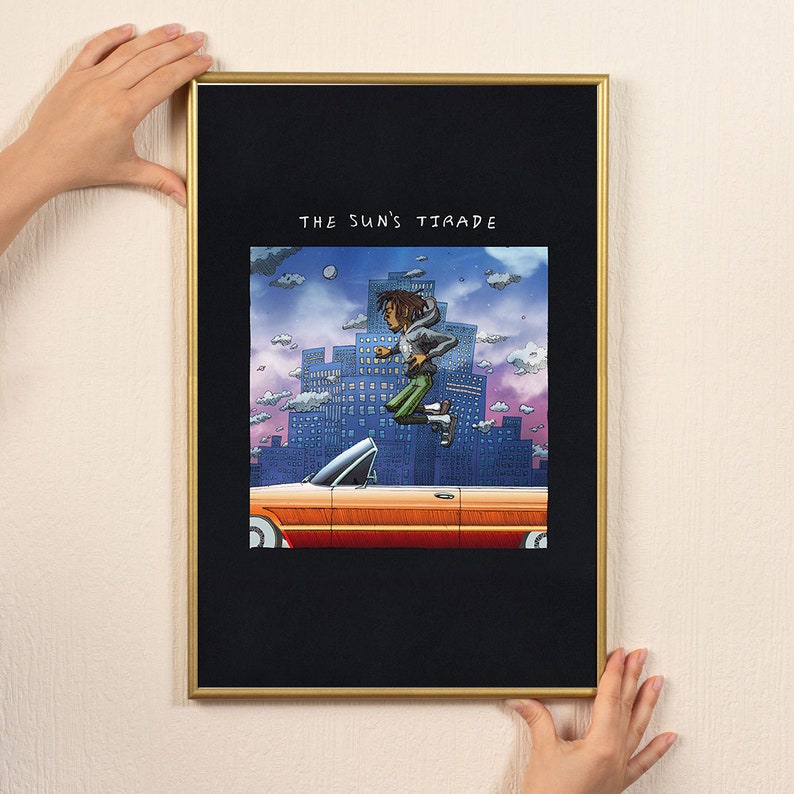 Isaiah Rashad the Sun's Tirade 2020 Rap Album Singer Poster Home Decor ...