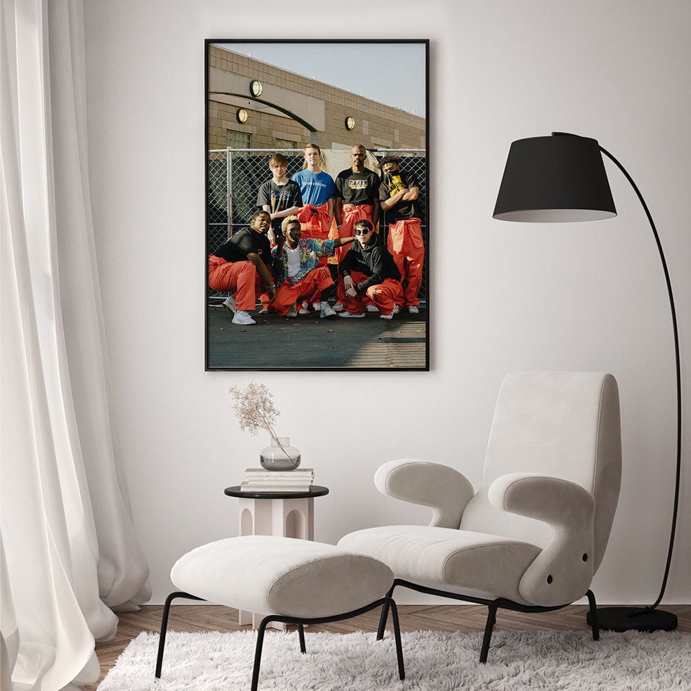 Brockhampton Rapper Great Music Group Singer Poster Home Decor Wall ...