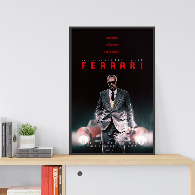 Ferrari Poster Enzo Ferrari Adam Driver Michael Mann Penelope Cruz ...
