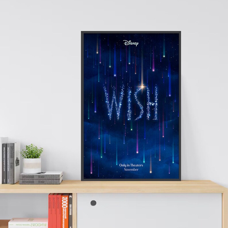 Disney Wish 2023 Movie Poster Home Decor Wall Decor Love Gift Wall Art ...