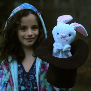 Rabbit in a Magic Hat Puppet - PDF Sewing Pattern With Step-by-step ...