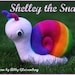 Shelley the Snail - PDF Sewing Pattern, Quick and Easy to Sew ...