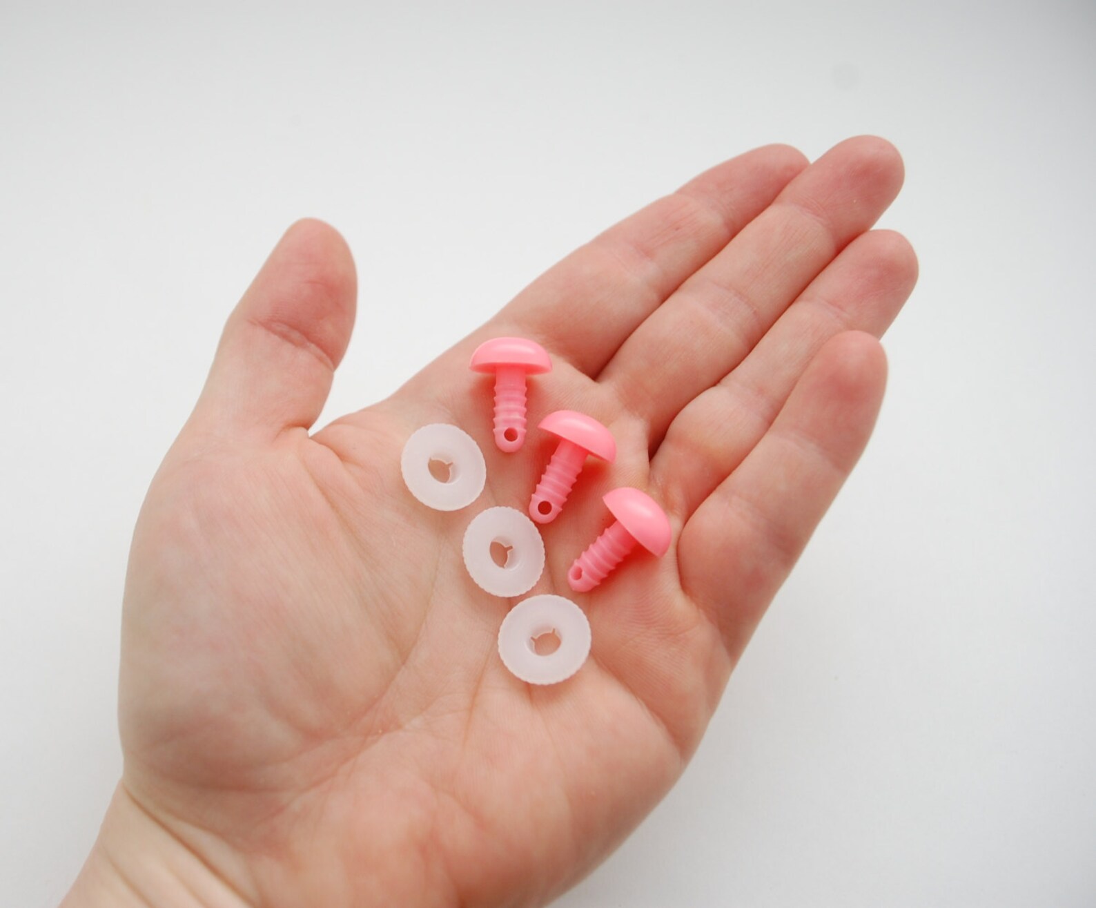 13mm Safety Noses in Pink - 3 Noses - Etsy