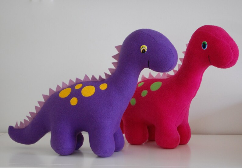 Sam the Dinosaur PDF Sewing Pattern With Step-by-step Photos - Etsy