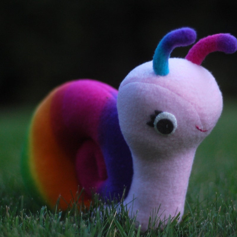 Stuffed Snail - Etsy