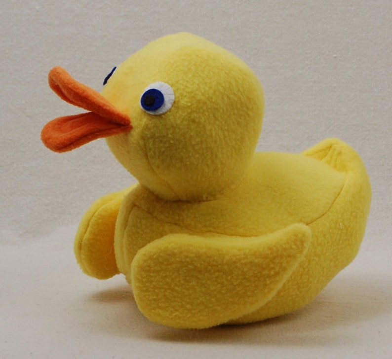 Plush Rubber Duck PDF Sewing Pattern - Etsy