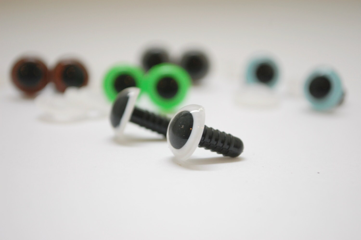 Multi Color 12mm Plastic Safety Eyes 5 Pairs for Making - Etsy