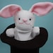 Rabbit in a Magic Hat Puppet - PDF Sewing Pattern With Step-by-step ...