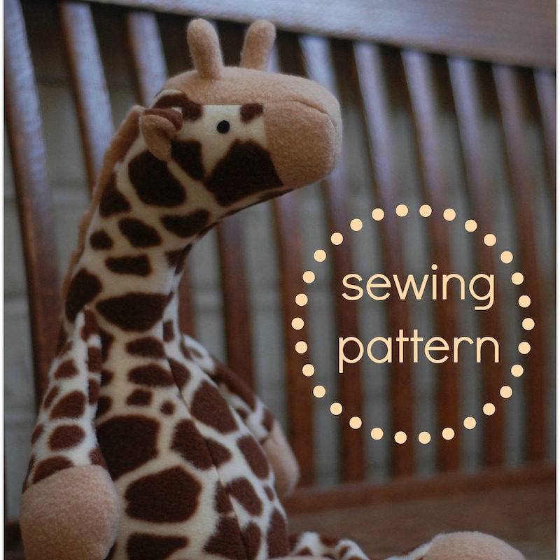 Giraffe Sewing Patterns - Etsy UK