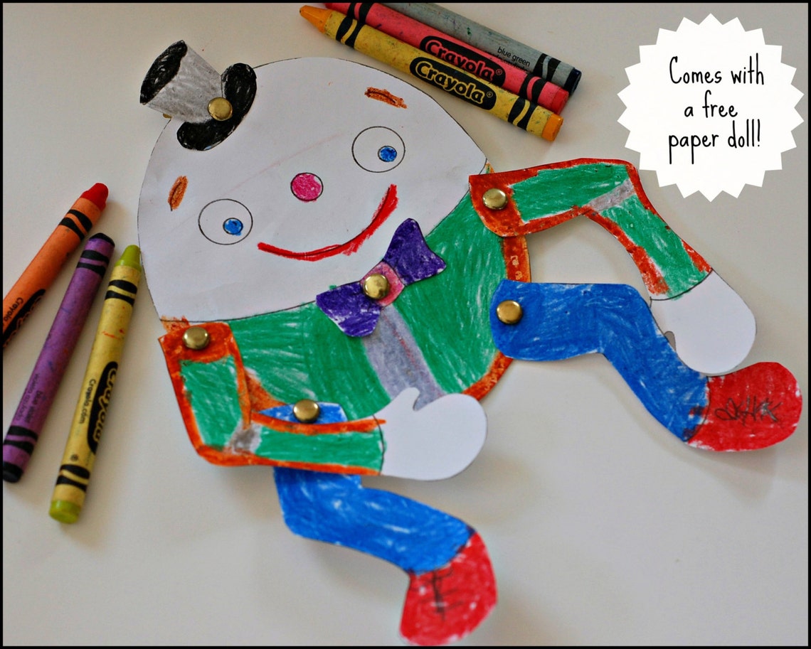 Humpty Dumpty PDF Sewing Pattern With Step-by-step Photos - Etsy