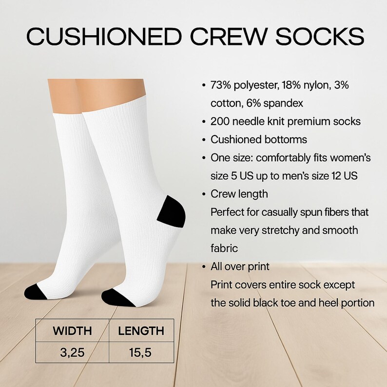 Horse Lover Crew Socks | Equestrian Style Socks | Gift for Rider - Etsy