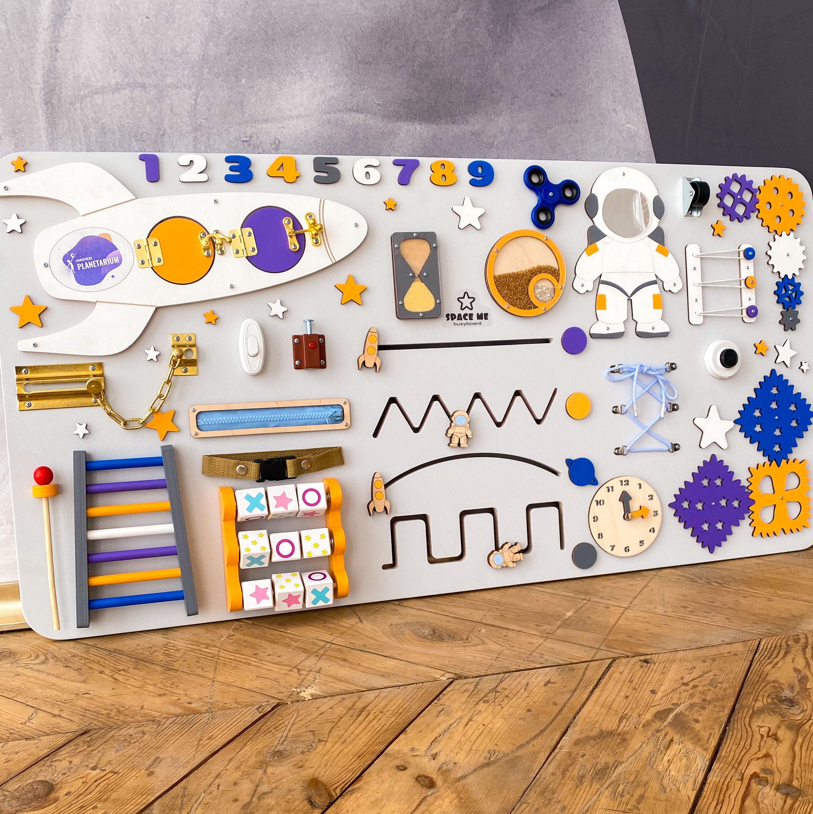 Montessori Busy Board, Sensory Wall, Sensory Board, Toddlers Toys ...