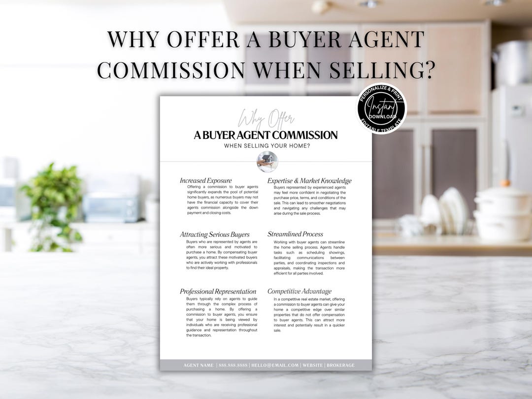 Real Estate Listing Presentation: Why Offer A Buyer Agent Commission ...