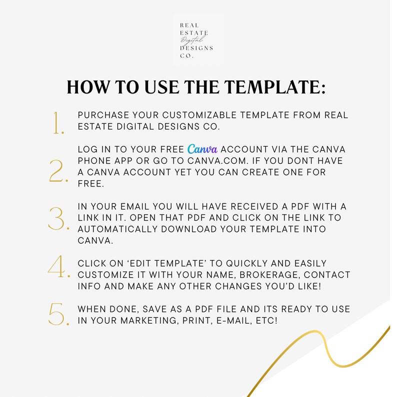 Real Estate Buyer's Next Steps Brochure: Under Contract Template (canva ...