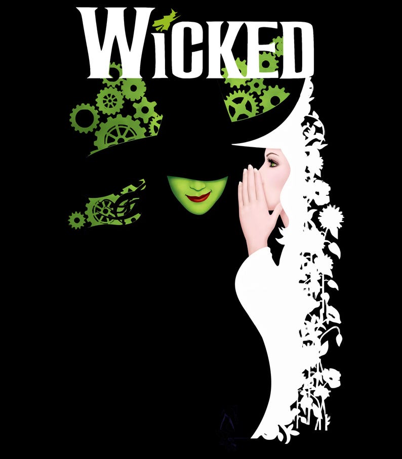 Película malvada PNG / Clipart / Elphaba / Glinda / Película malvada / Ariana Grande - Etsy México