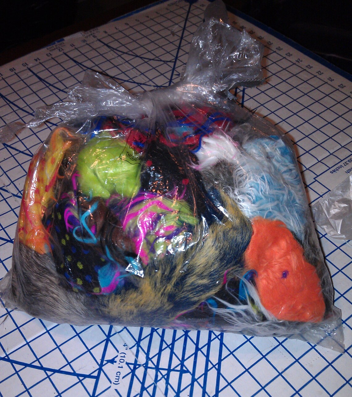 Fauxfur Scrap Bag Only SMALL Pieces Scraps Art Craft Costume DIY ...