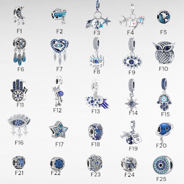 Blue Eye Charm - Etsy