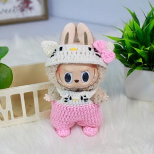 Labubu Dress for Labubu Macaron Outfits for Labubu Macaron Accessories ...